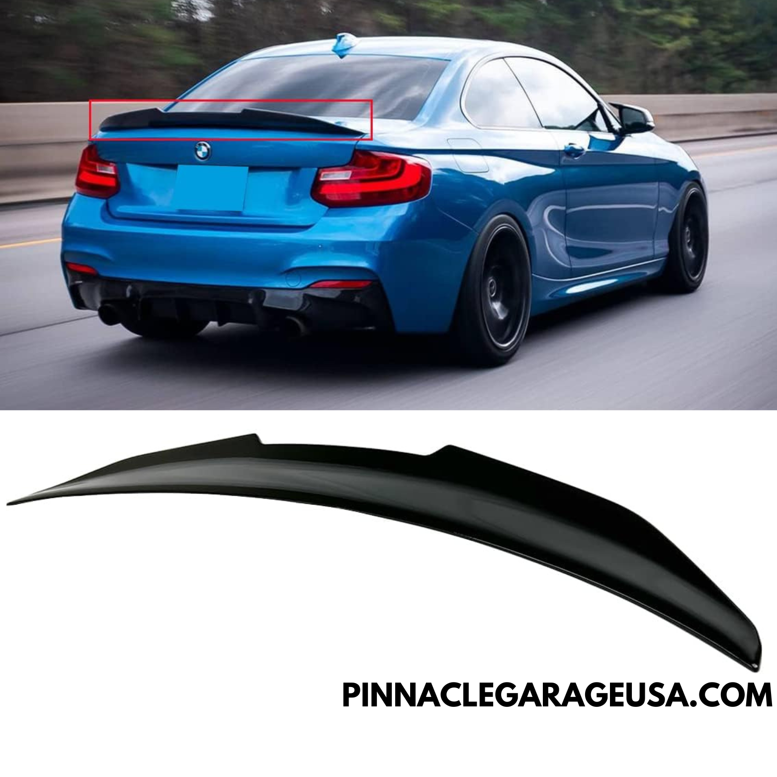 Bmw 2 series spoiler store