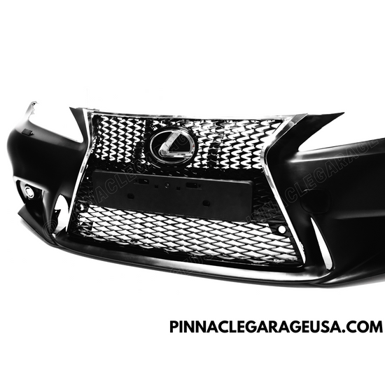 2006-2013 LEXUS IS250 IS350 F-Sport 2IS to 3IS Front Bumper Conversion ...