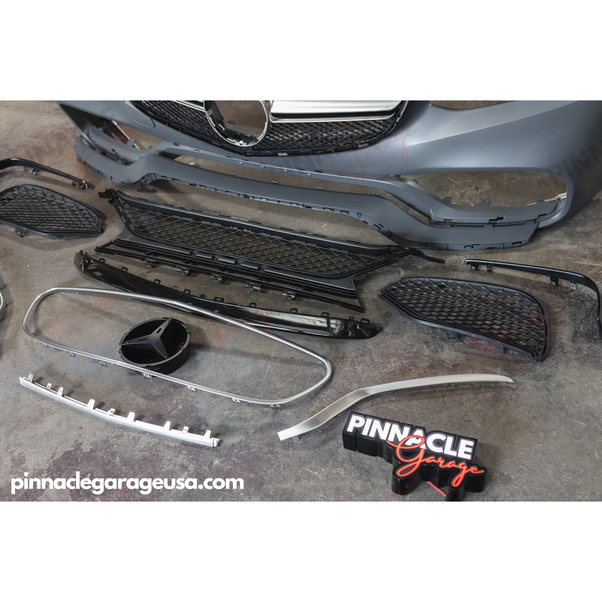 2014-2016 Mercedes Benz W212 Front AMG E63 Style Bumper Cover ...