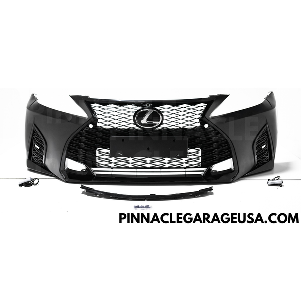 2006-2013 LEXUS IS250/ IS350 F-Sport 2IS to 4IS Front Bumper Conversio ...