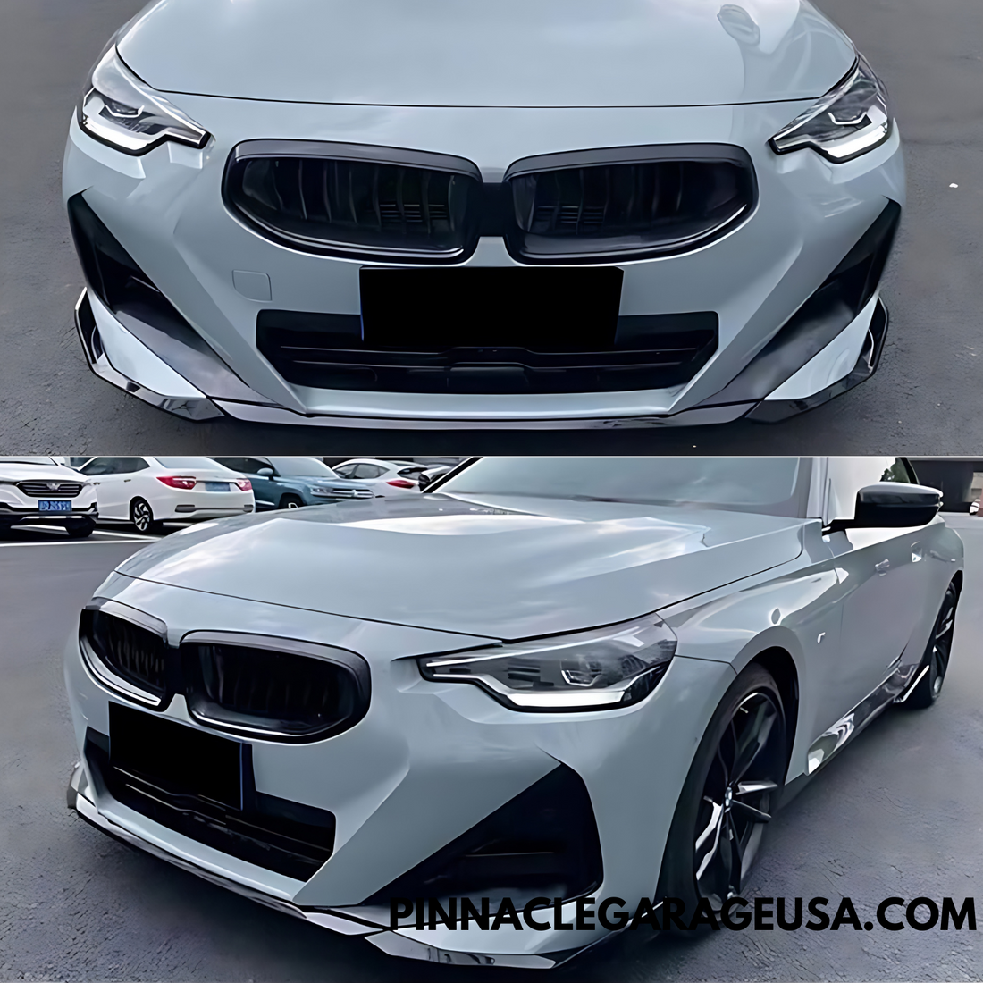 2022-2024 BMW G42 2 Series 230i, M240i M Performance Style Front Bumpe ...