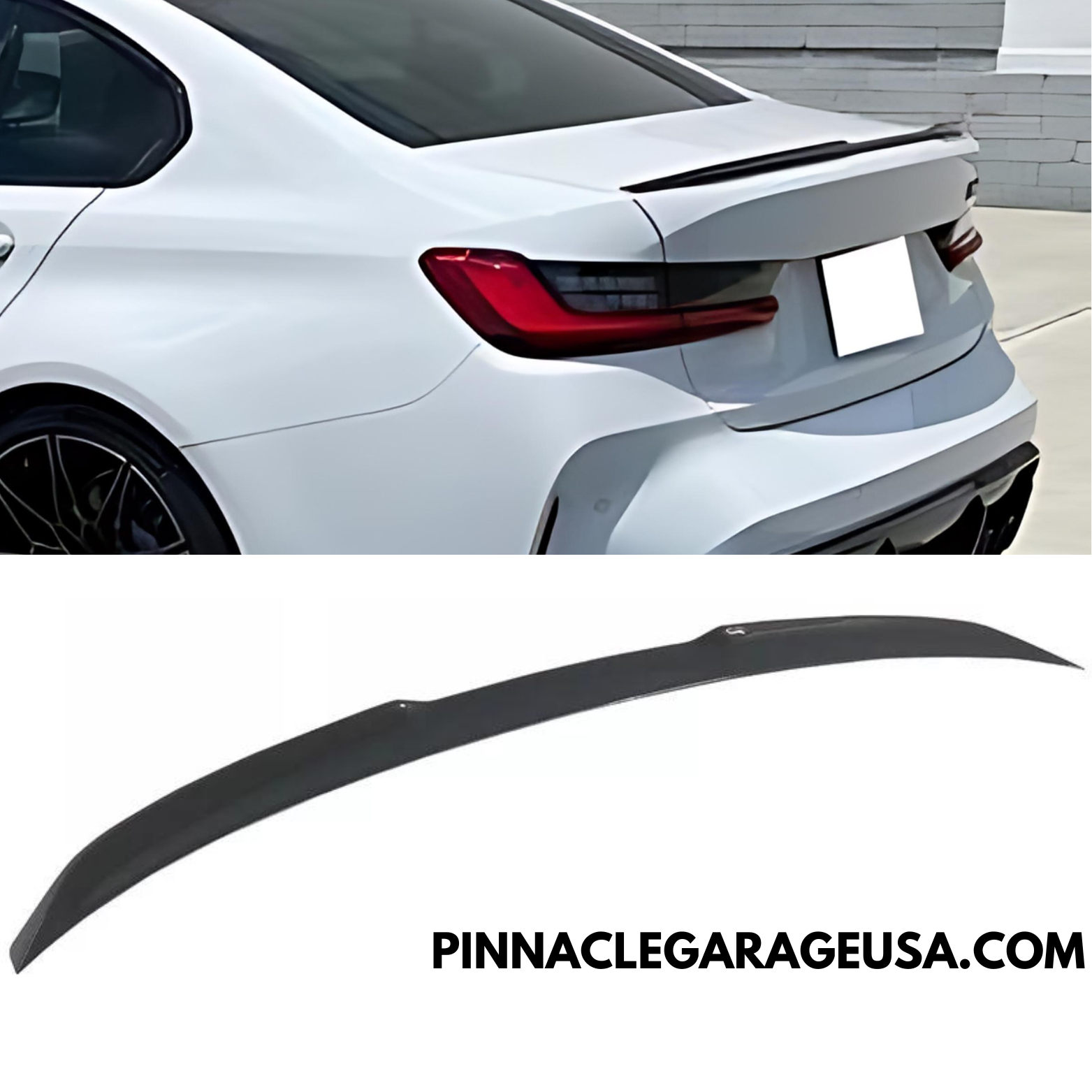 2020-2024 BMW G20 3 Series M3 Style Rear Trunk Spoiler Wing – PINNACLE ...