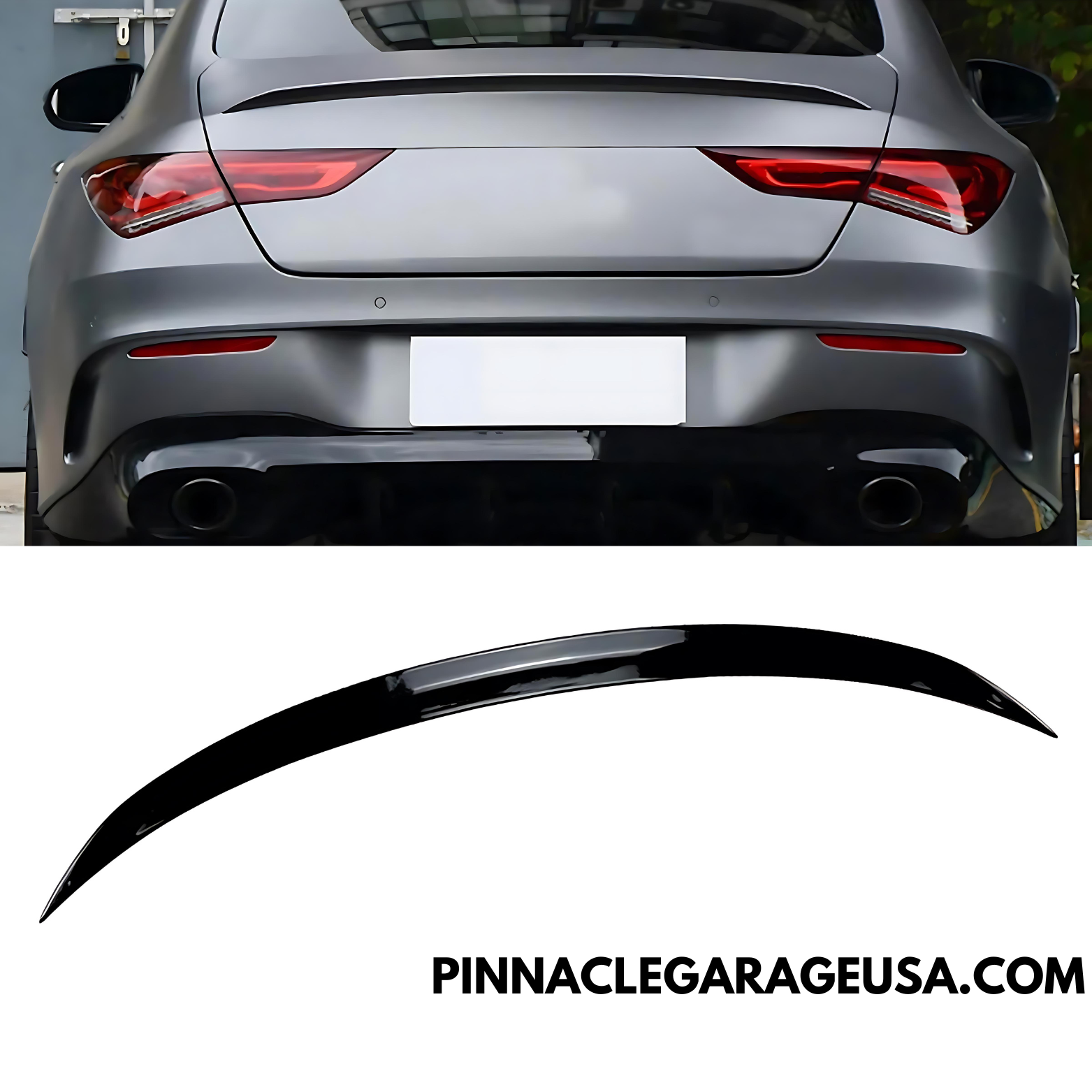 2020-2024 Mercedes Benz W118 CLA Sedan AMG Style Rear Trunk Lip Spoile ...