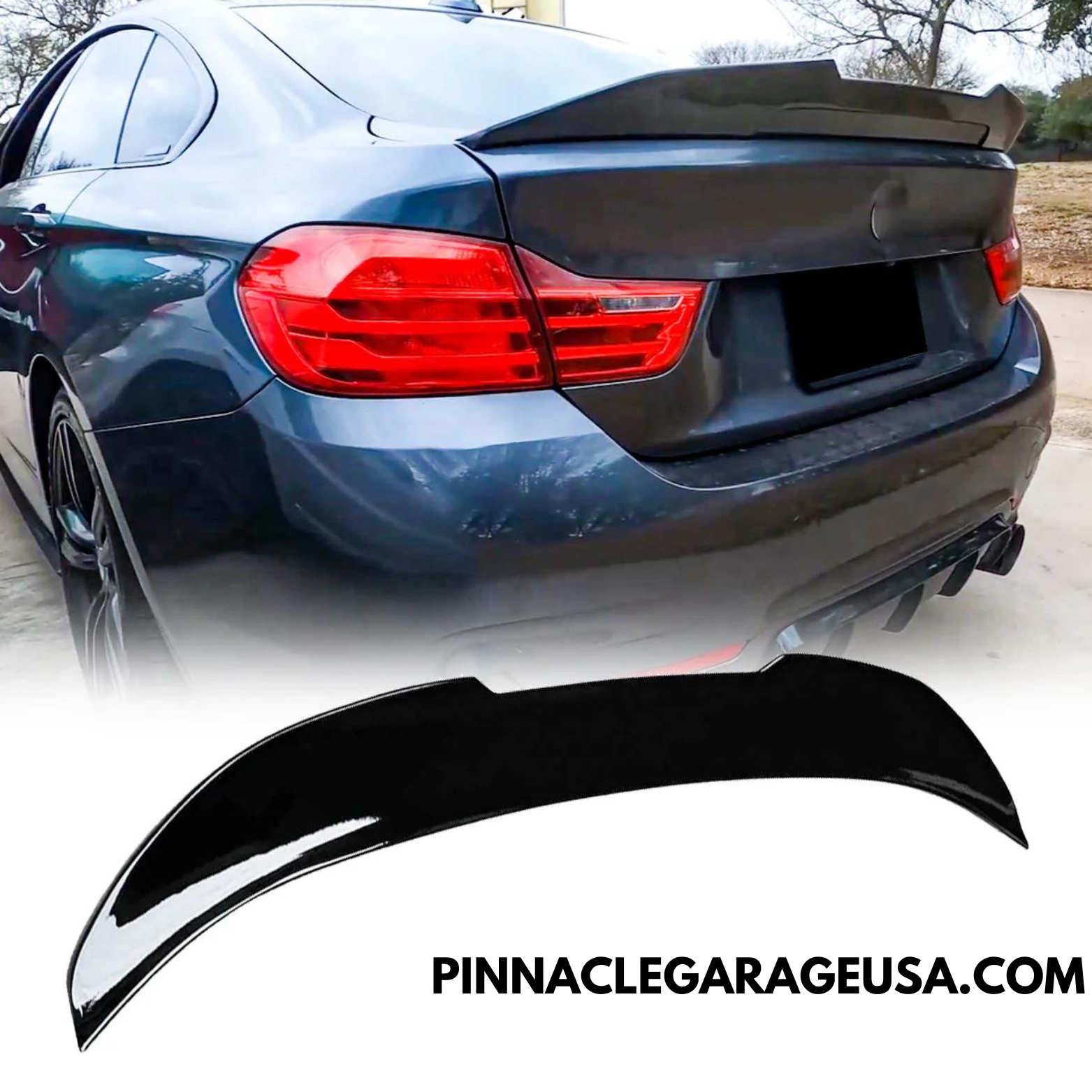2014-2020 BMW F36 4 Series PSM Style Rear Trunk Spoiler – PINNACLE ...