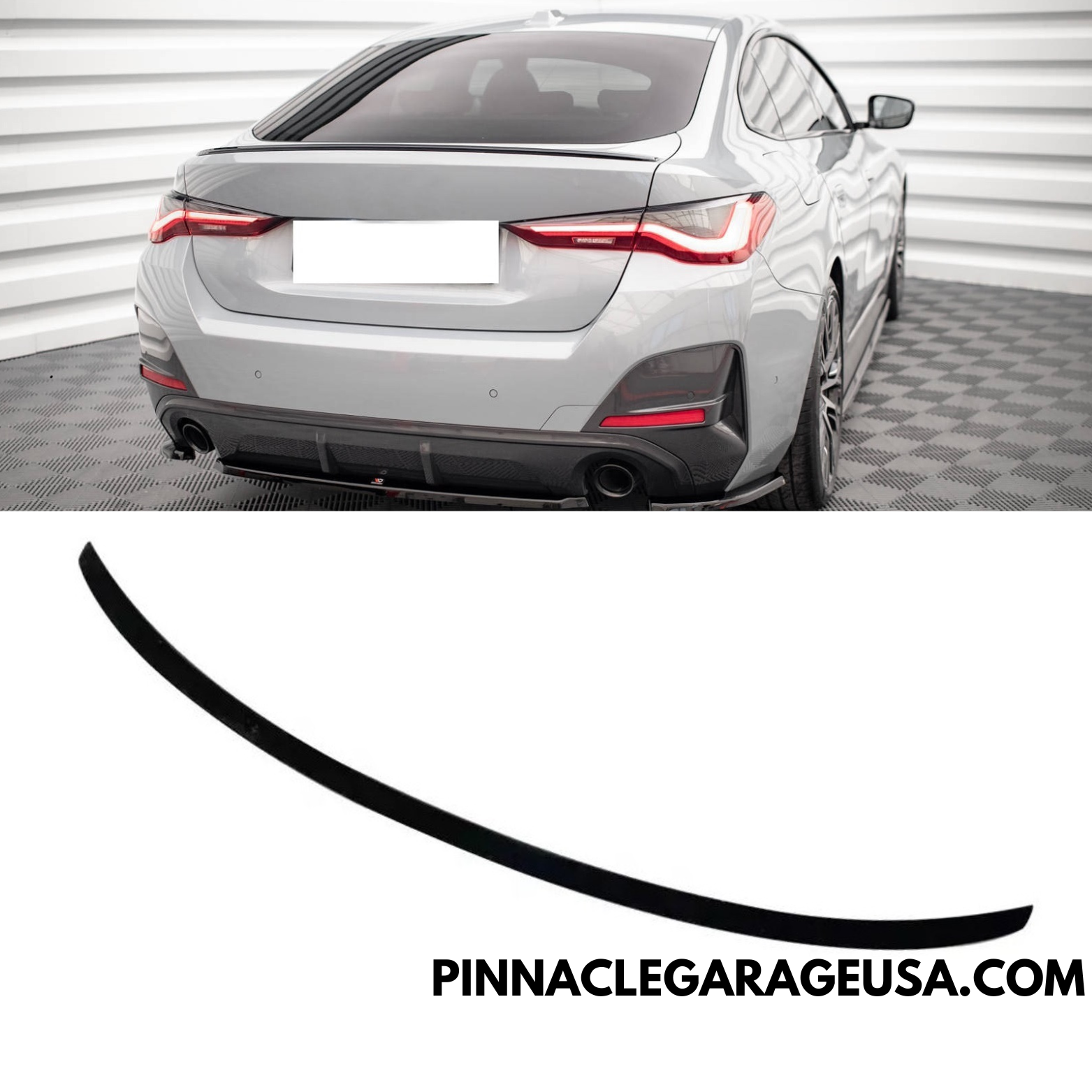 2021-2024 BMW G26 4 Series Gran Coupe Performance Style Rear Trunk Spo ...