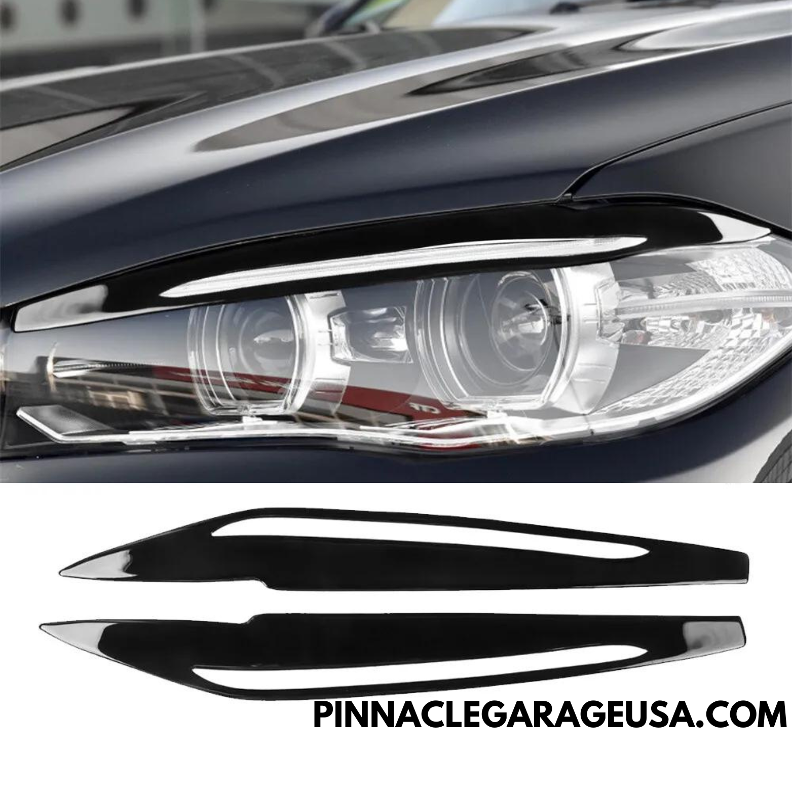2014-2018 BMW F15 X5 Series Front Headlight Eyebrow Trim – PINNACLE ...