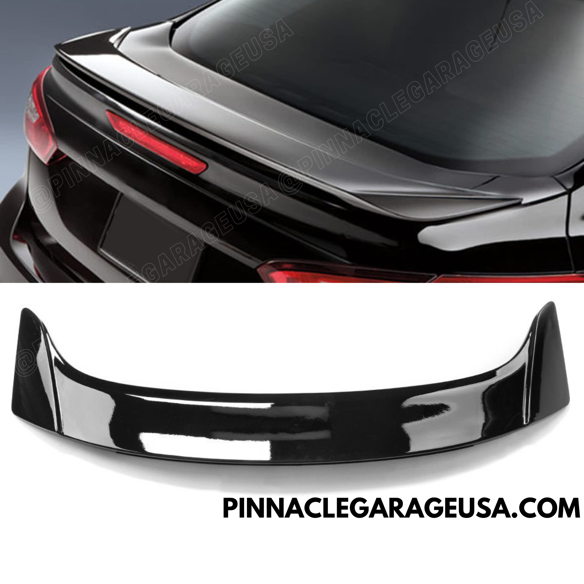 2013-2018 Ford Fusion Rear Factory Style Trunk Spoiler – PINNACLE ...