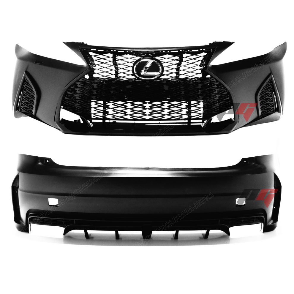 2006-2013 LEXUS IS250, IS350 F-Sport 2IS to 4IS Front & Rear Bumper Co ...